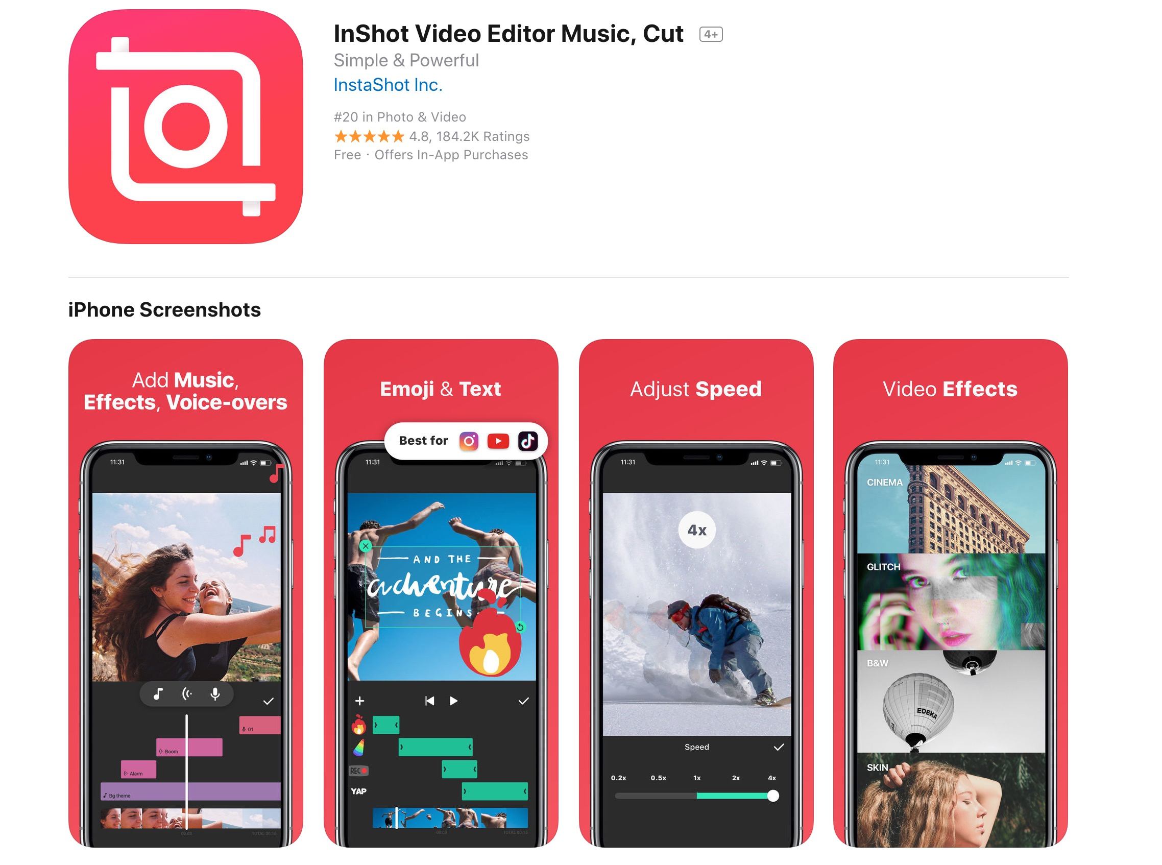Inshot For PC Windows 7 10 32 64bit Updated Apps For PC