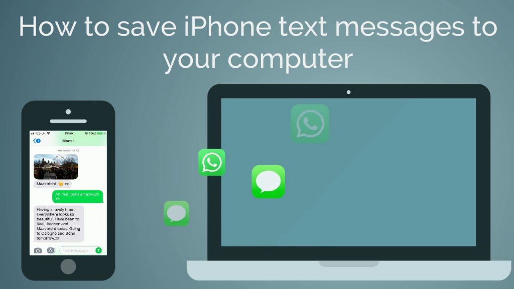 How To Save Text Messages From IPhone To PC Apps For PC